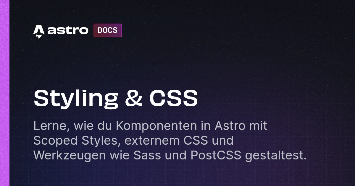 Styling And Css Docs